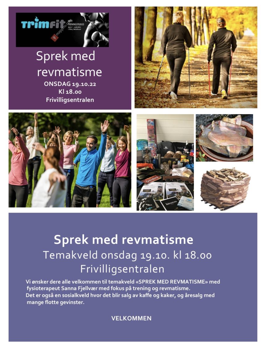 Sprek med revmatisme | Norsk Revmatikerforbund