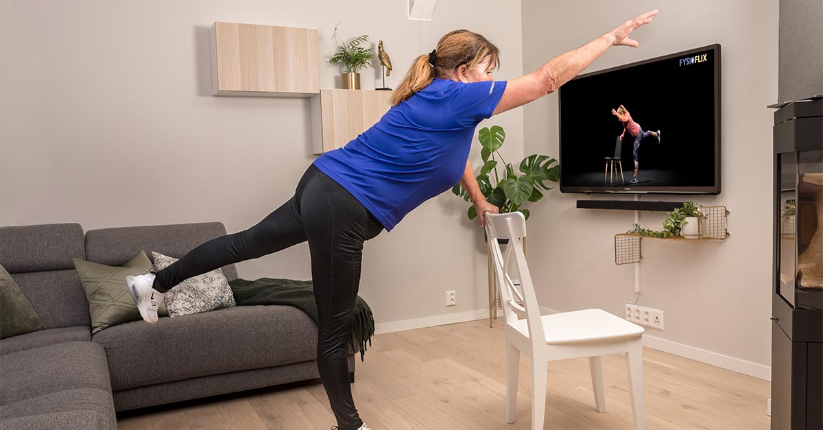Gratis trening på nett med Fysioterapaut | Norsk Revmatikerforbund