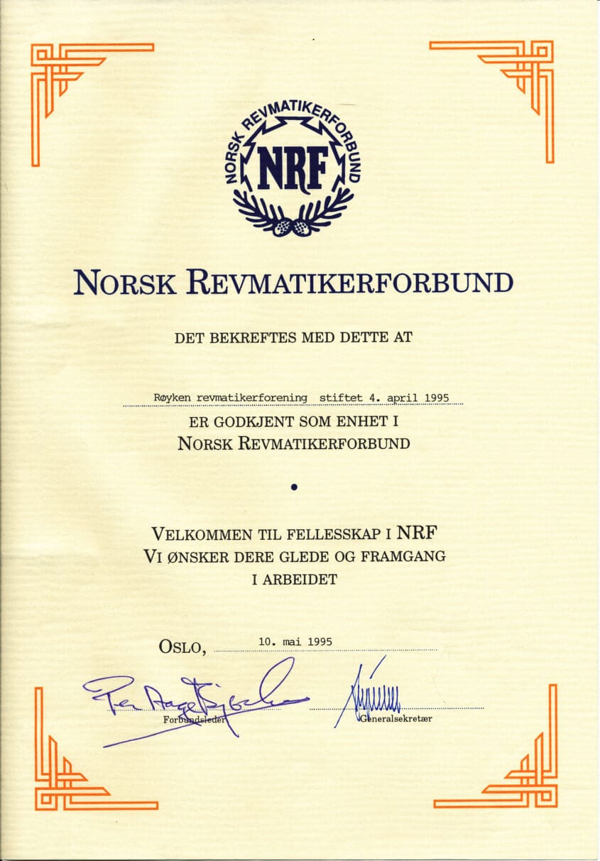 Røyken og Hurum Revmatikerforening | Norsk Revmatikerforbund